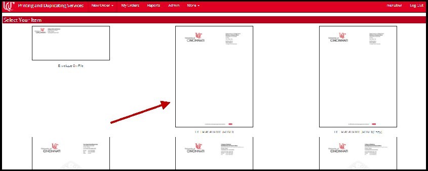 User Guide - Printing Services | University of Cincinnati