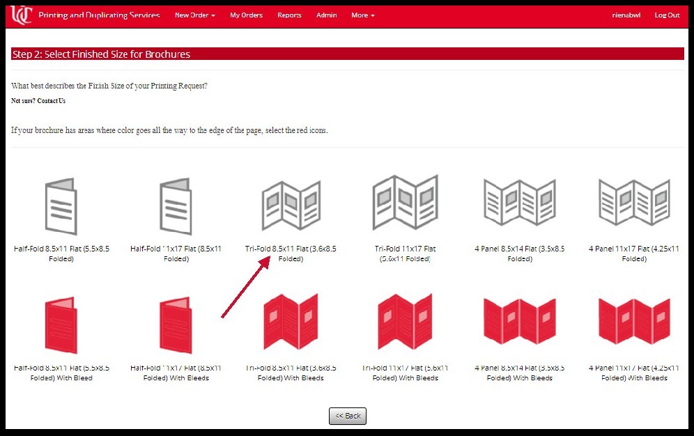 User Guide - Printing Services | University of Cincinnati