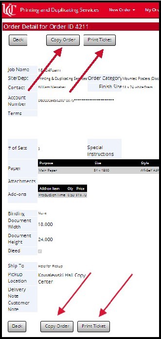 User Guide - Printing Services | University of Cincinnati