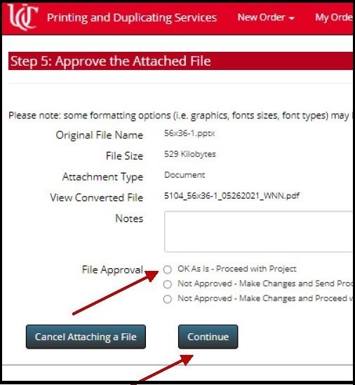 User Guide - Printing Services | University of Cincinnati