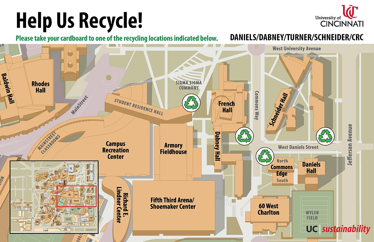 Cardboard Recycling | University of Cincinnati