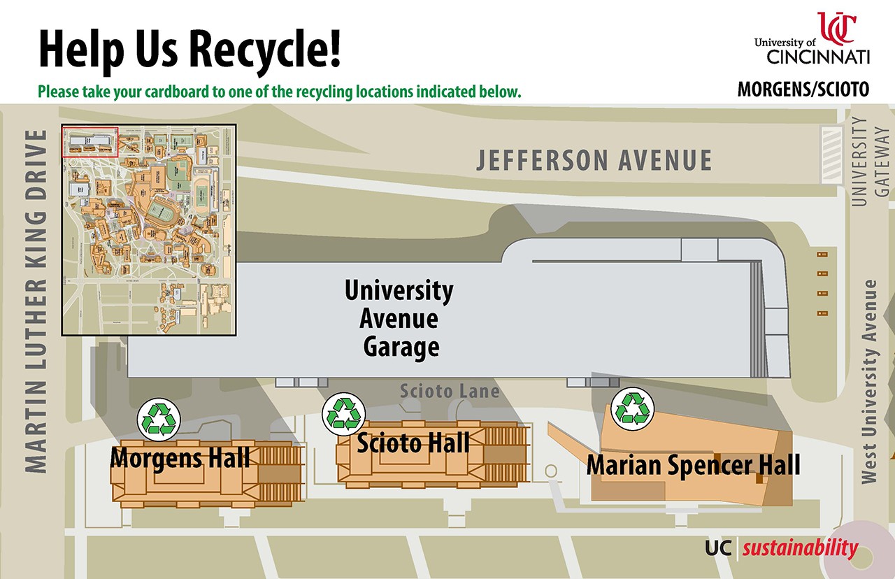 Cardboard Recycling | University of Cincinnati