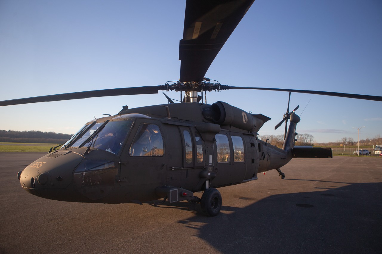 Cadets from UC hop aboard military helicopters to begin weekend drill ...
