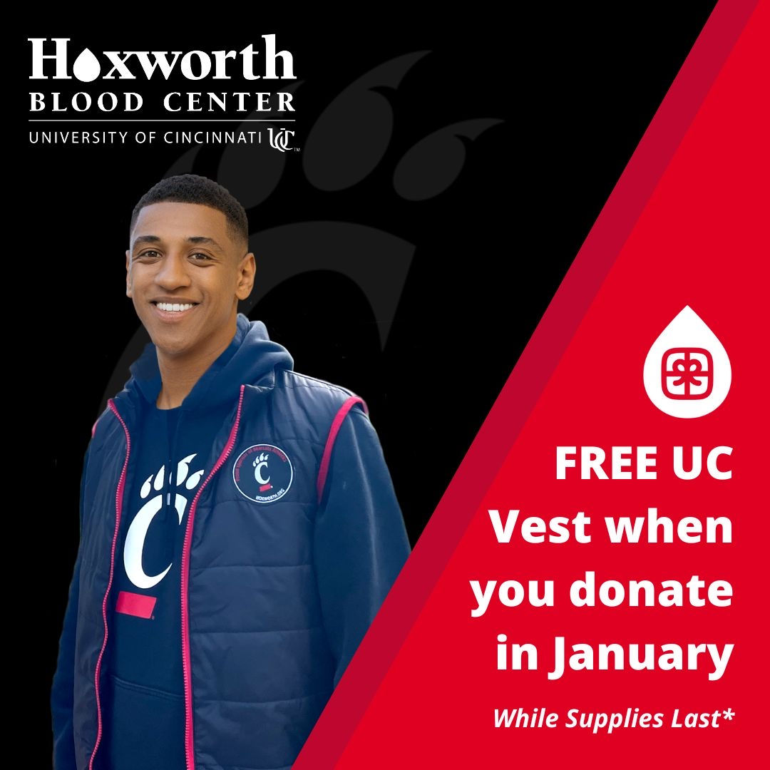 Hoxworth Blood Center celebrates National Blood Donor Month with donor ...