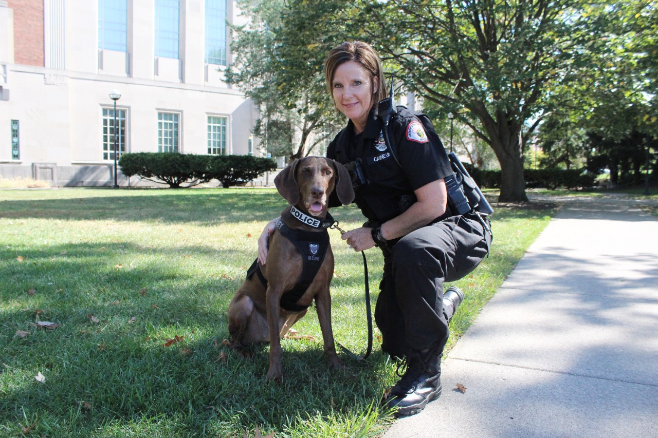 Local and national outlets take note of UC's new K9 team | University ...