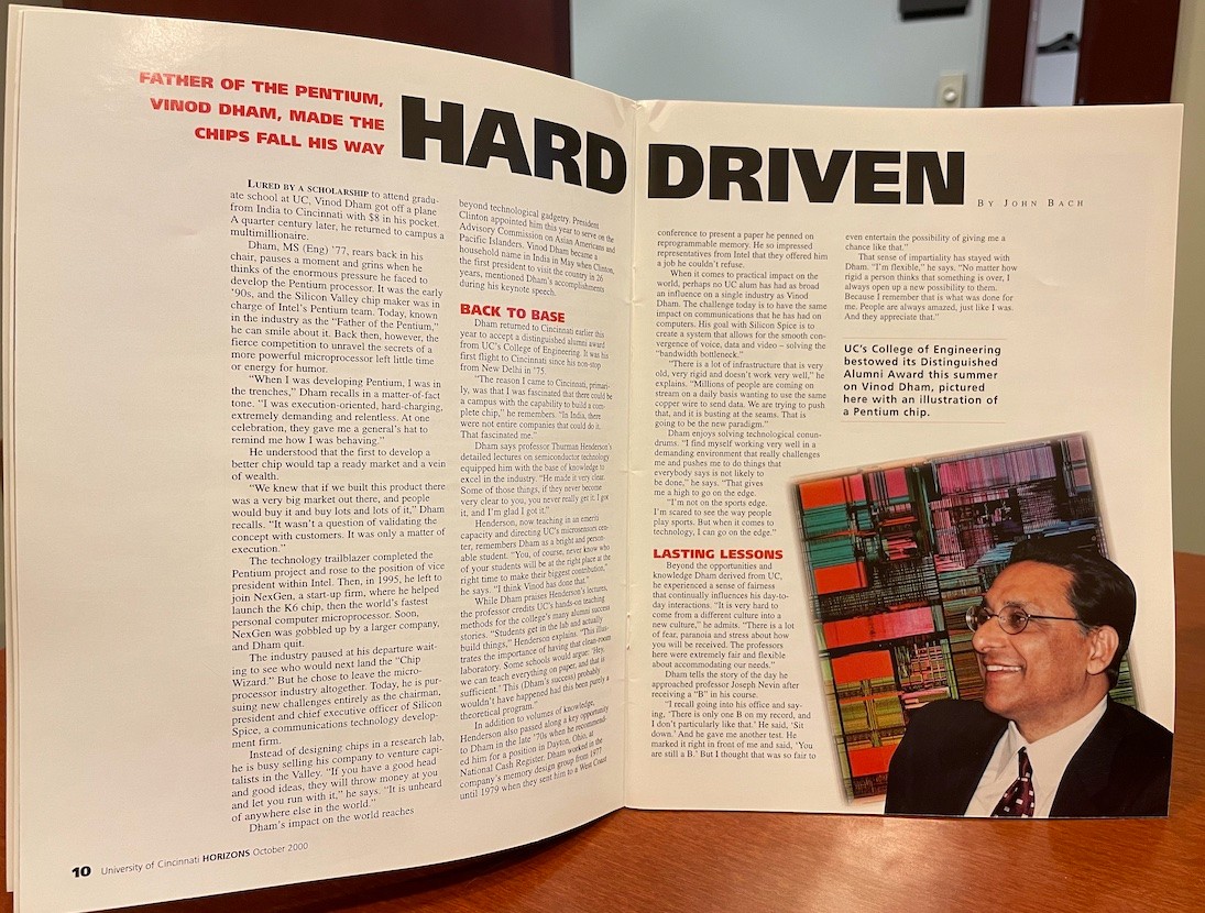 Tech Throwback: Alumnus and former Intel exec Vinod Dham known as ...