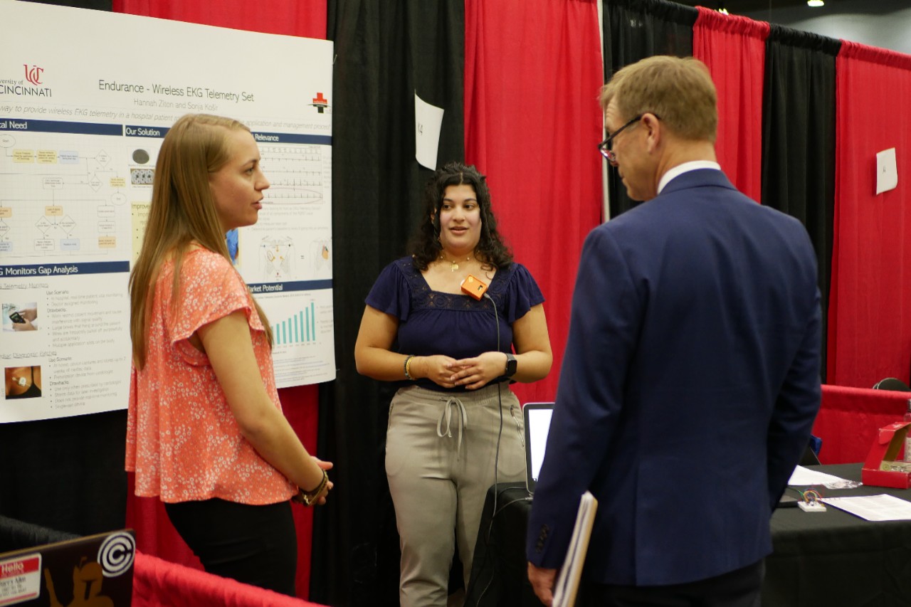 Engineering students showcase capstone projects at CEAS Expo ...