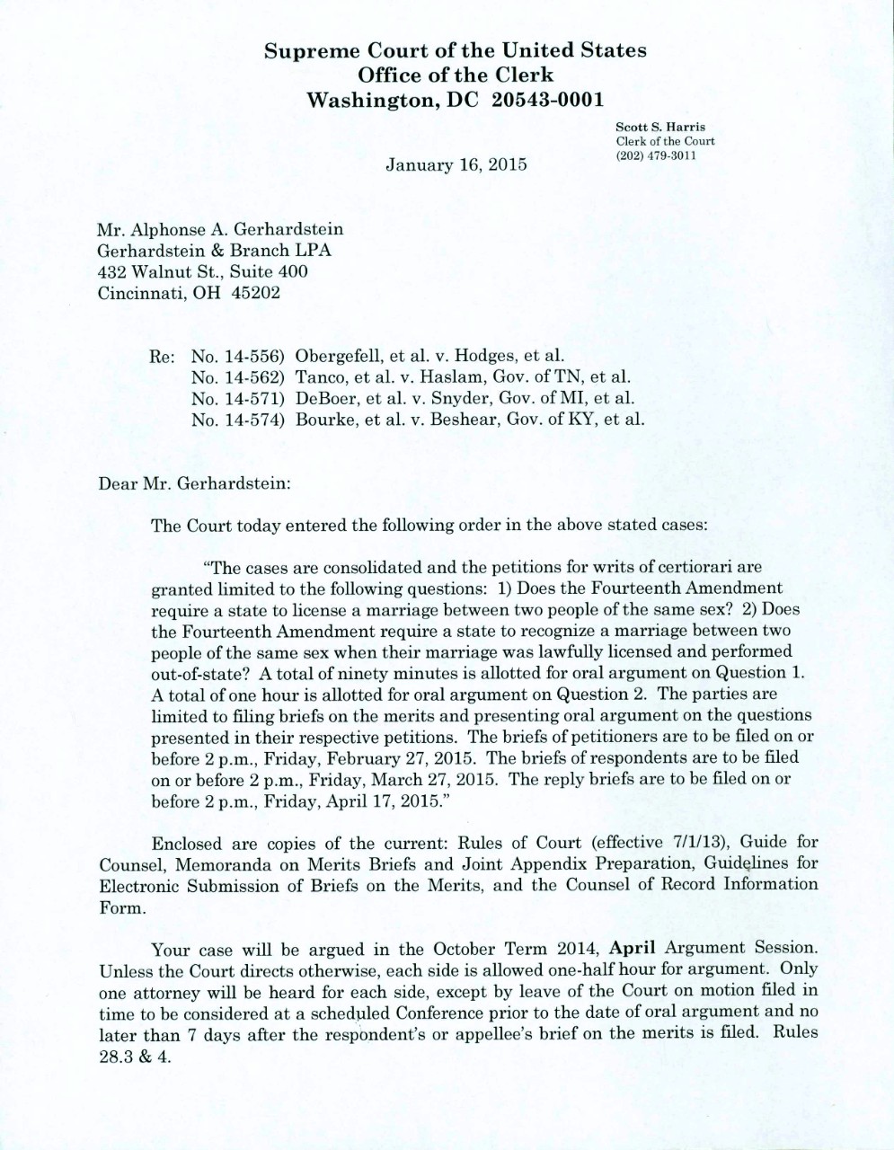 Prominent civil rights attorney Al Gerhardstein donates papers to the ...