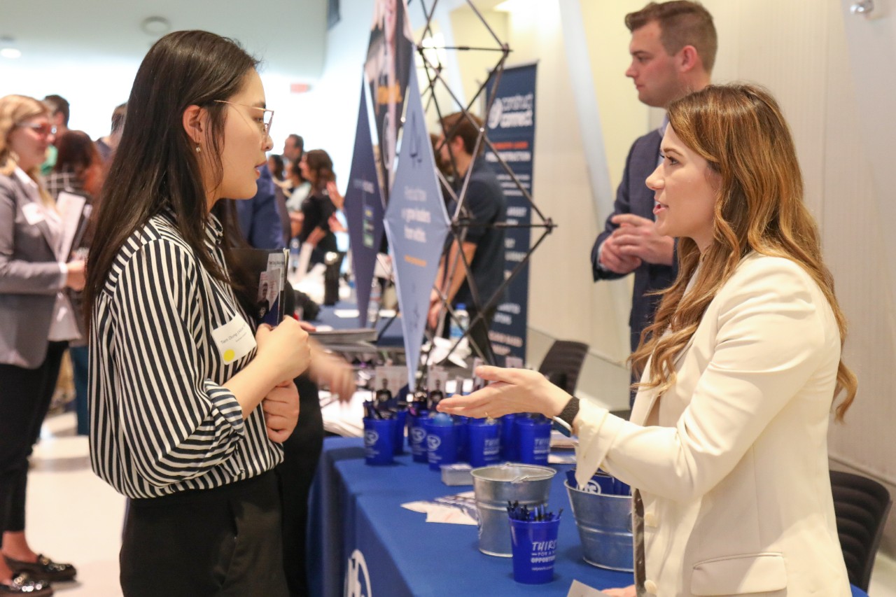 Lindner students display talent, professionalism at Spring Sales Expo ...