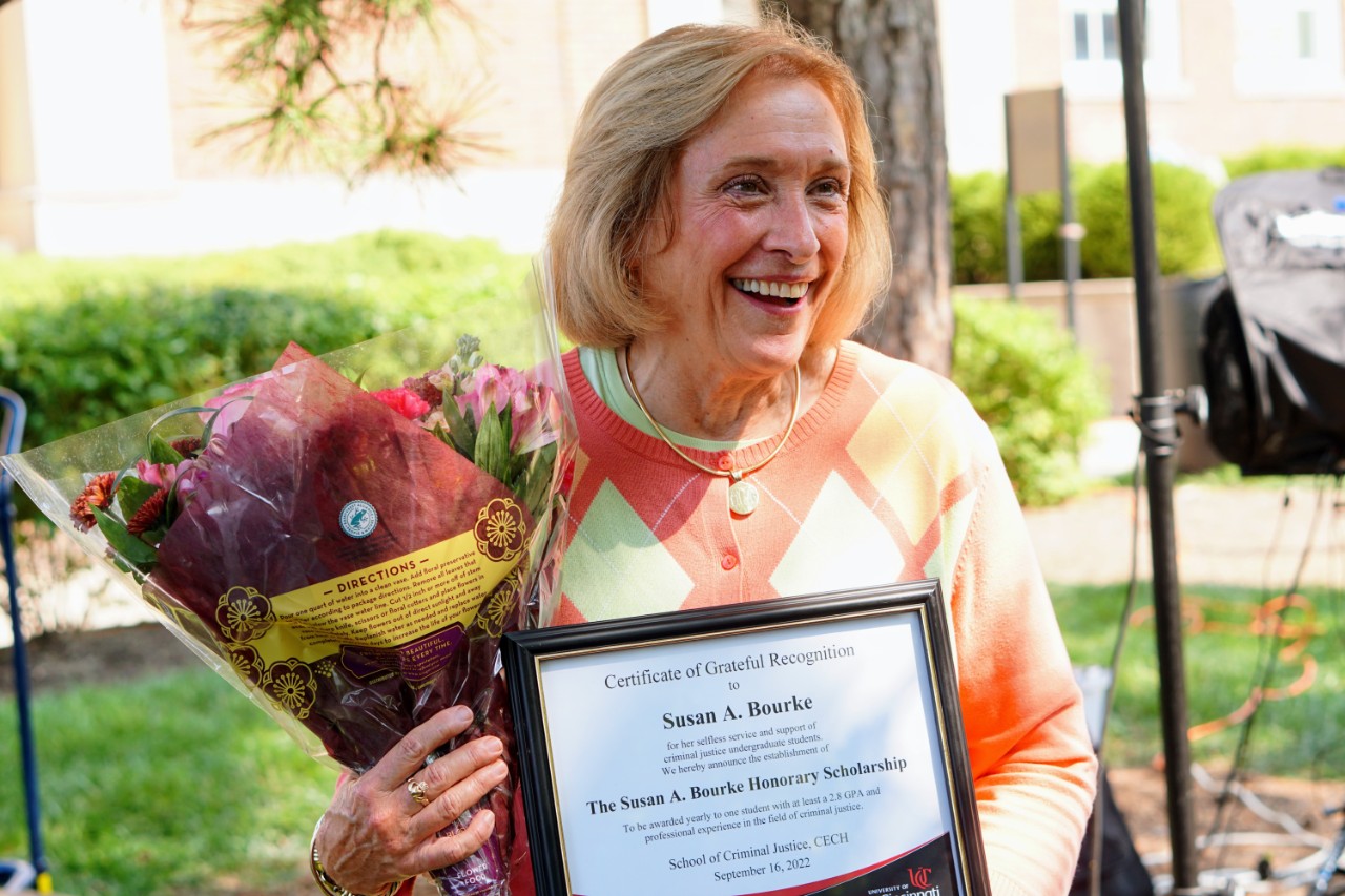 A Legacy of Commitment: Sue Bourke and UC's School of Criminal Justice ...