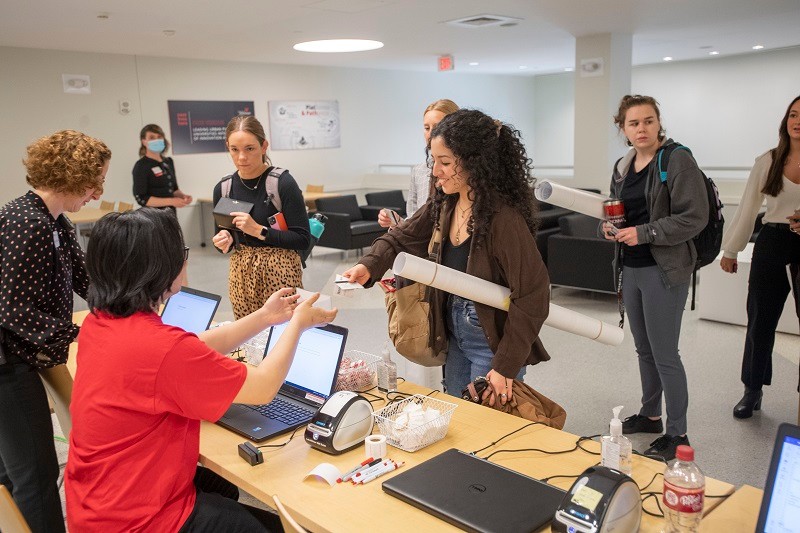 Budding researchers present at the Undergraduate Scholarly Showcase ...