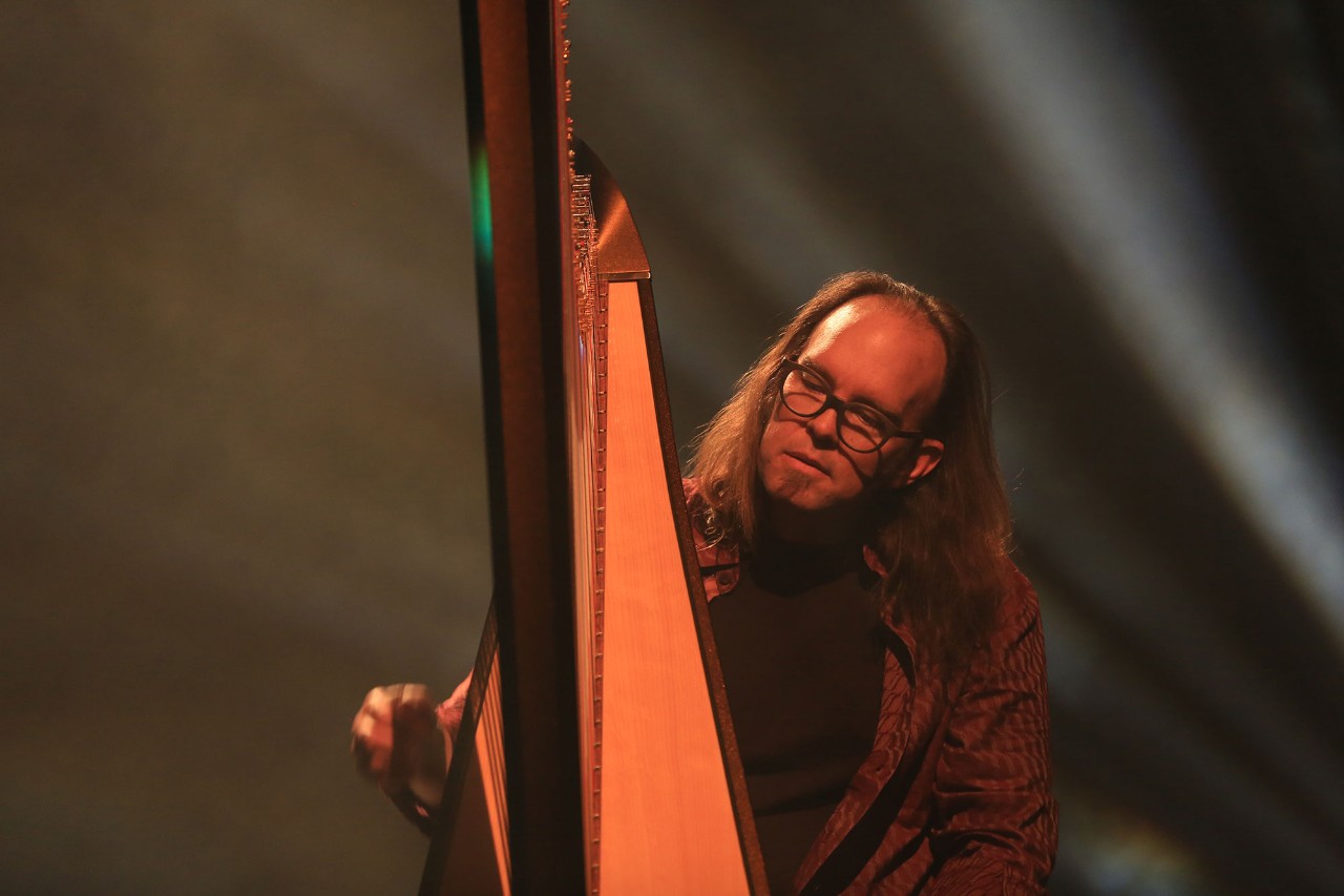 Celebrated Jazz Harpist Park Stickney gives concert at CCM on February ...