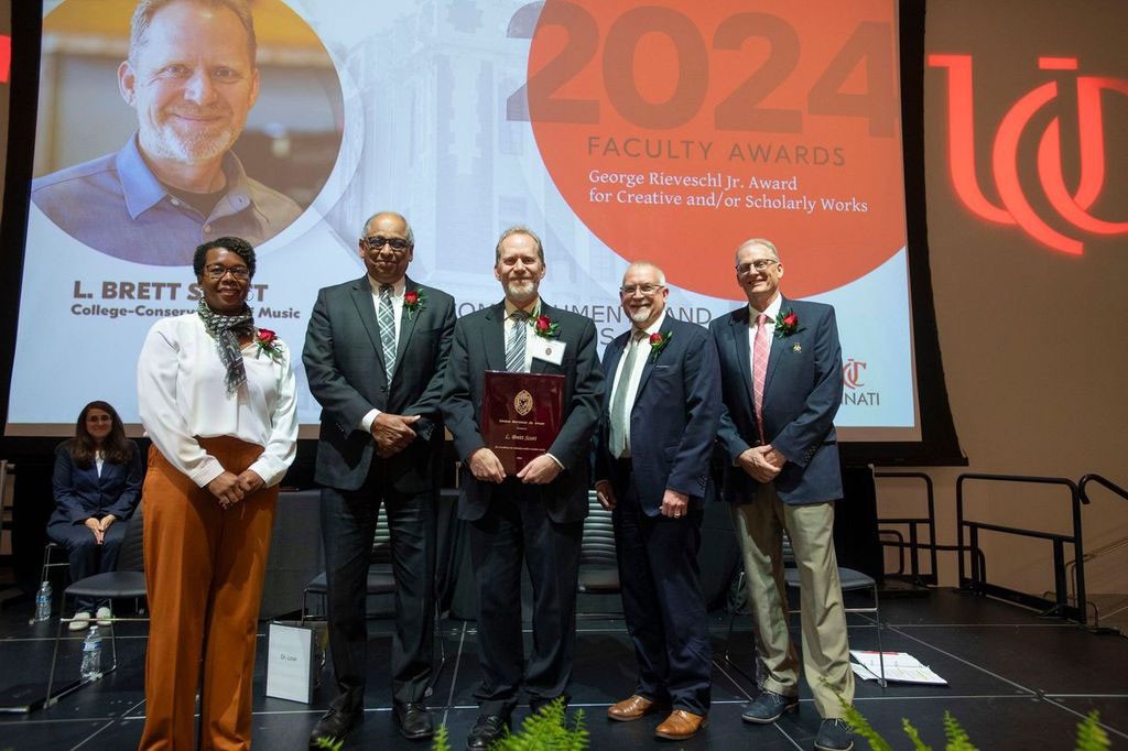 CCM Professor Brett Scott wins George Rieveschl Jr. Award | University ...