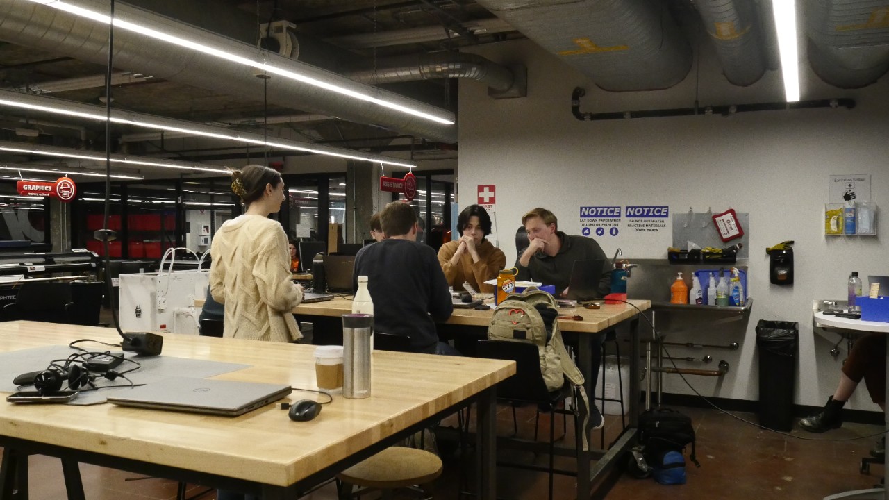 1819 makerspace transforms into innovation boot camp | University of Cincinnati