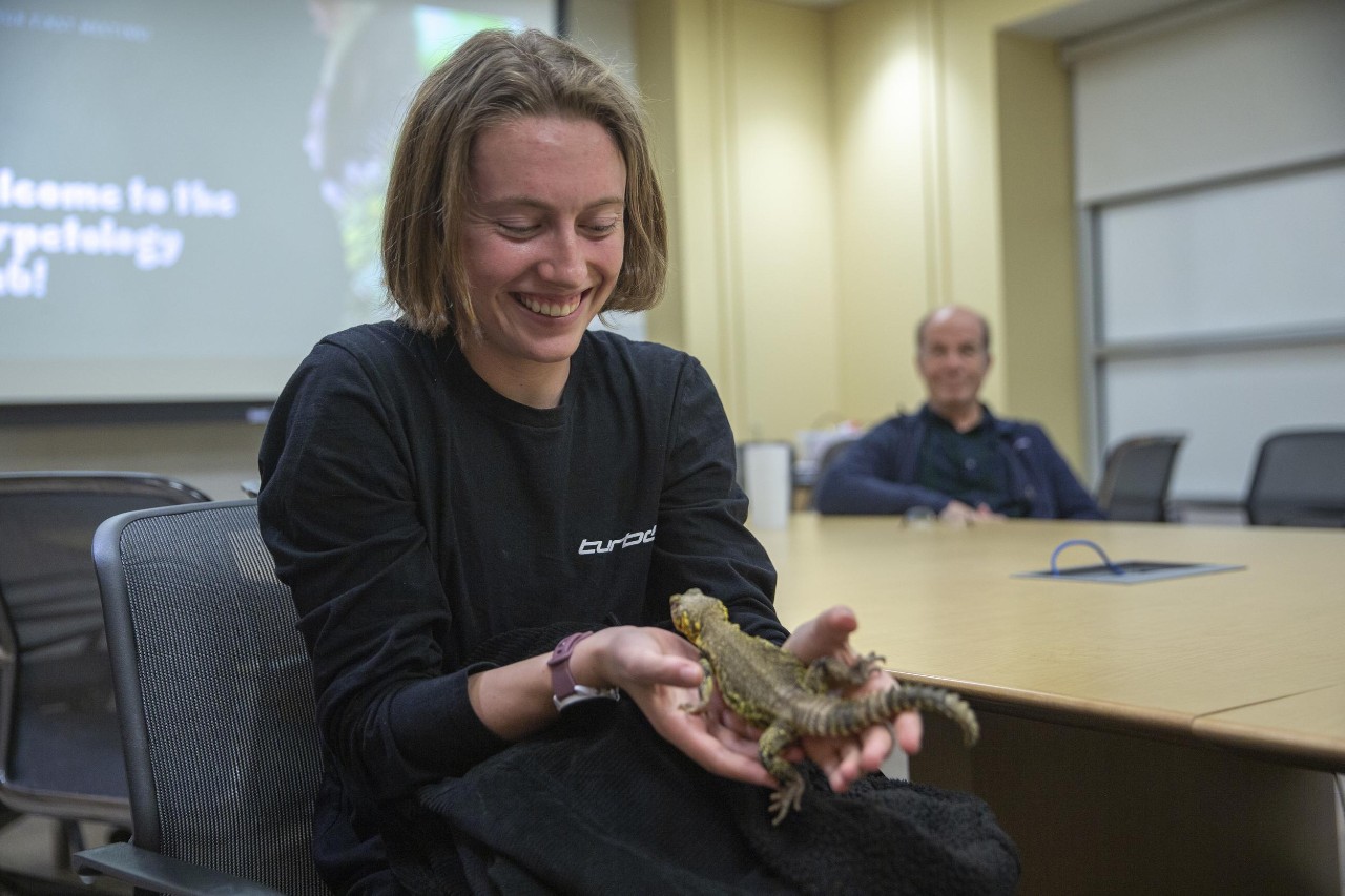 UC student starts Herpetology Club | University of Cincinnati