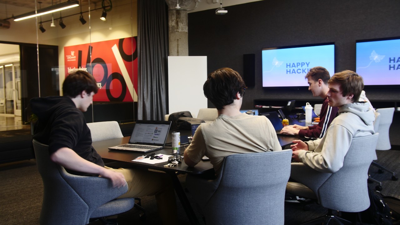 RevolutionUC hackathon highlights student ingenuity at 1819 | University of Cincinnati