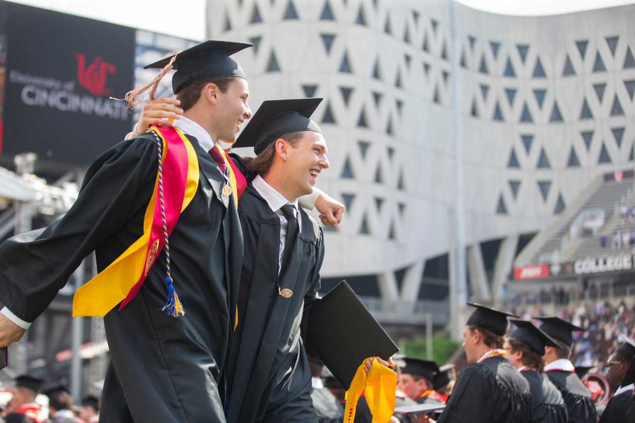 UC celebrates record spring class of 2025 | University of Cincinnati