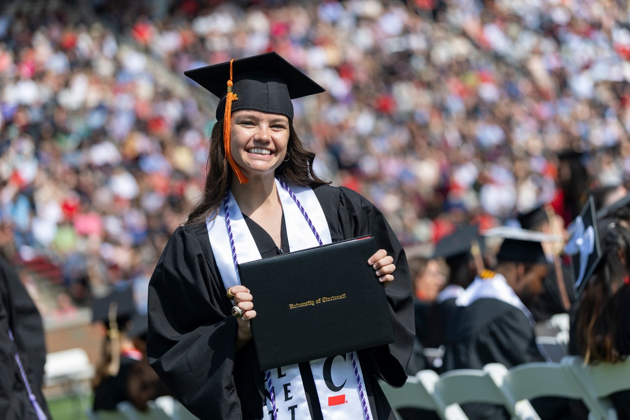 UC celebrates record spring class of 2025 | University of Cincinnati