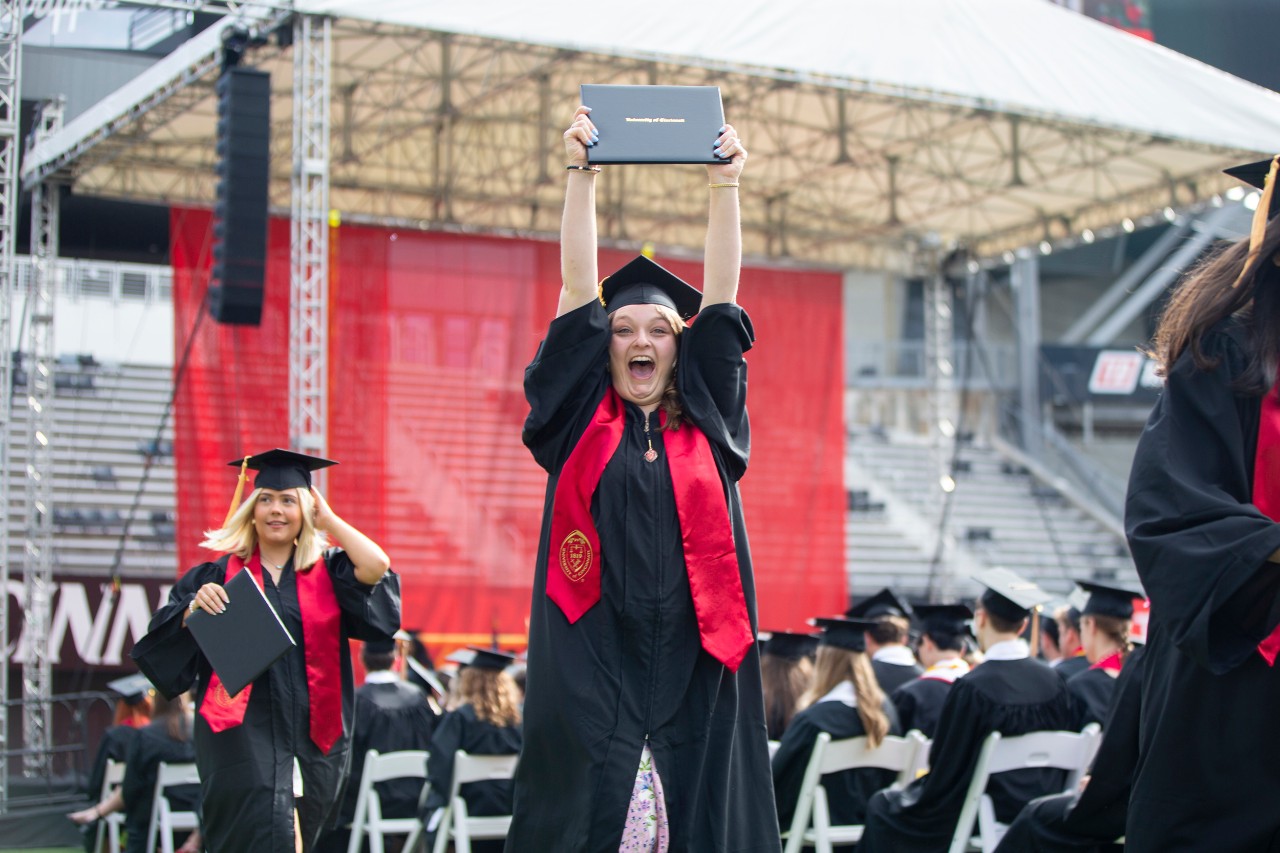 UC celebrates record spring class of 2025 | University of Cincinnati
