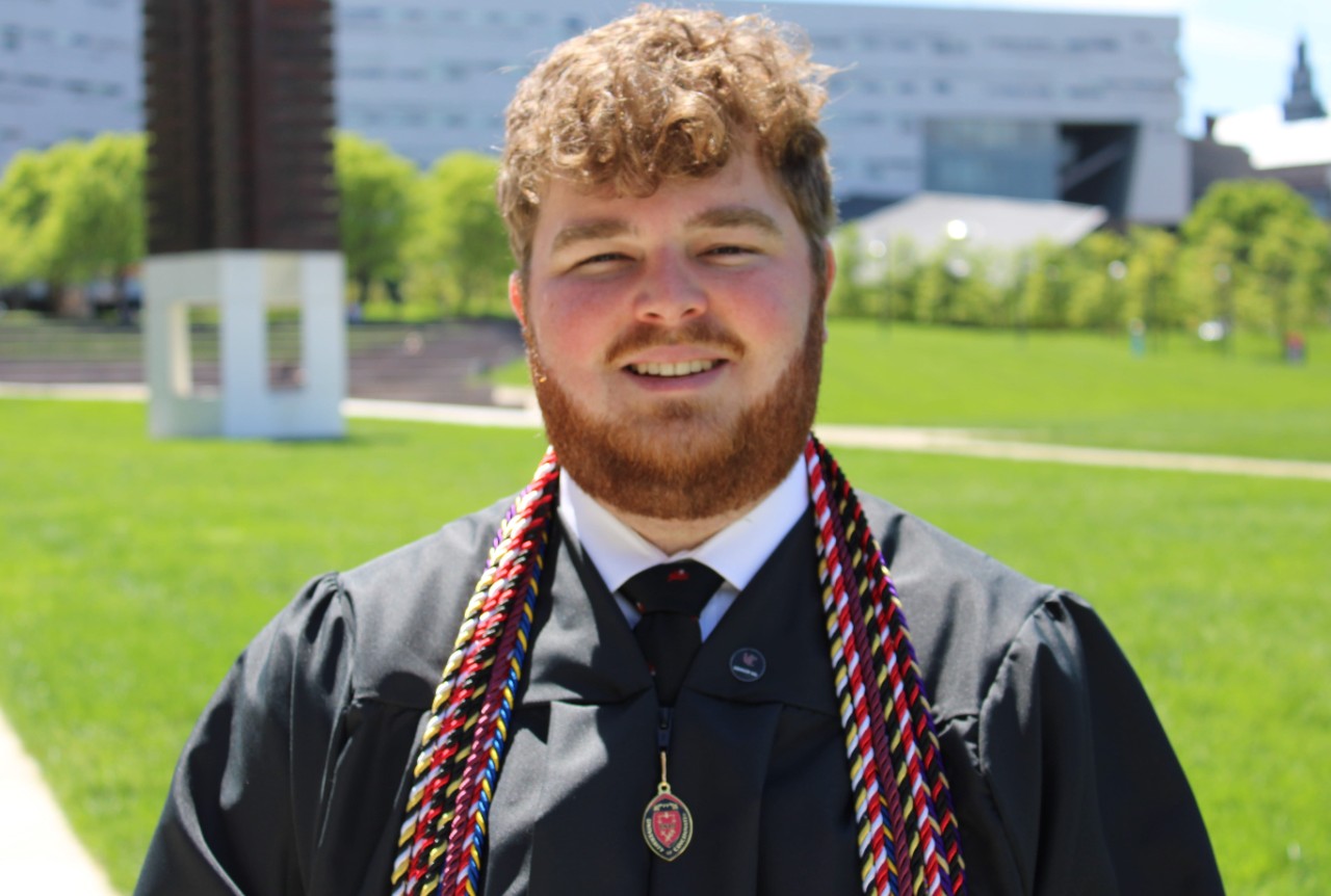 Lindner graduate Evan Phelps named 2025 Mr. Bearcat | University of ...