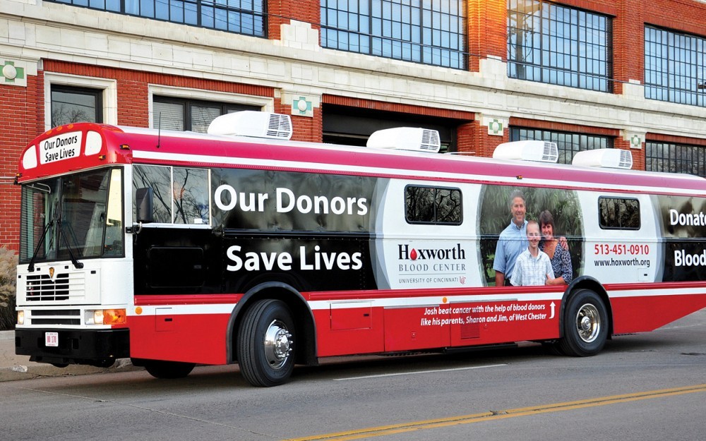 Gifts Keep Hoxworth Moving With New Bloodmobiles | University of Cincinnati